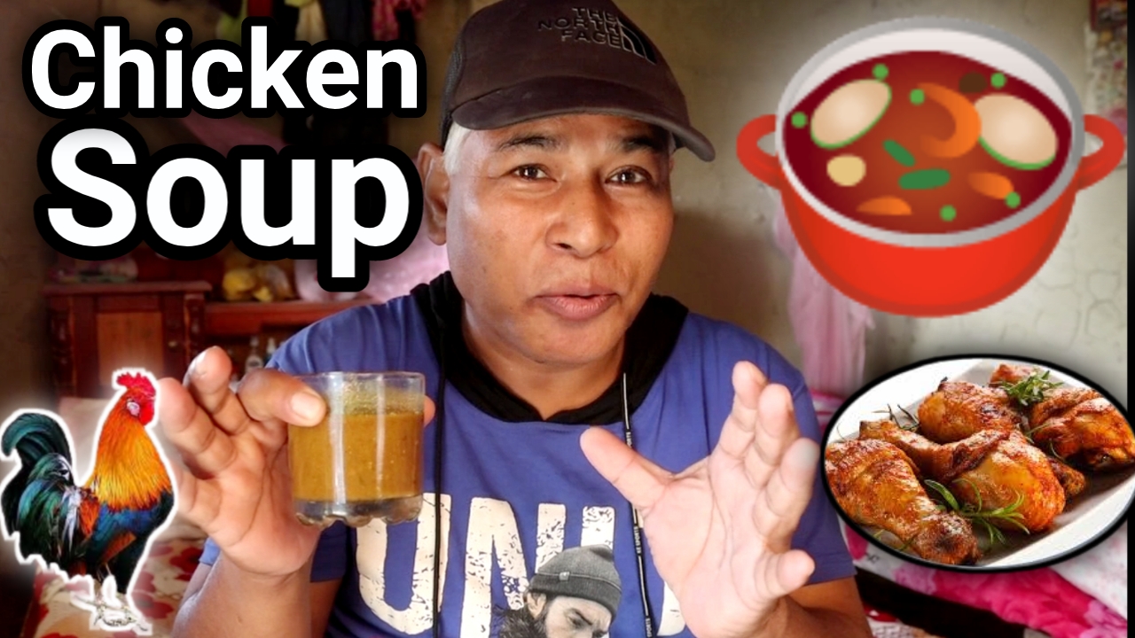 Hot Chicken Soup🍲 Chicken Rice Challenge Solo at home🏡 Food Challenge ...